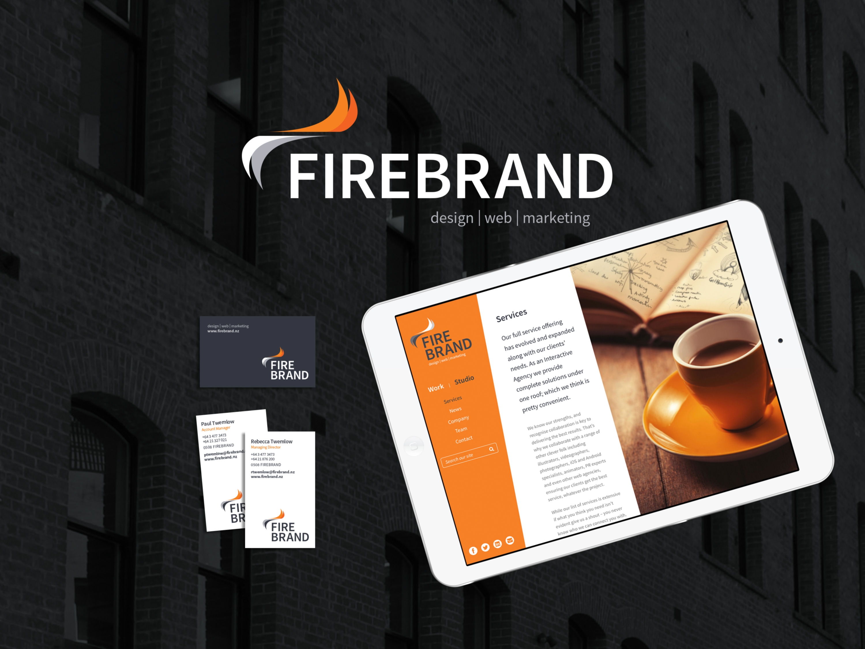 Rebranding your own agency... - Firebrand